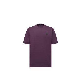 Moncler Logo Patch Cotton T-Shirt
