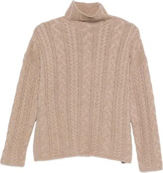 Max Mara Damen, Strickwaren, Braun, SGröße