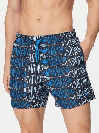 Emporio Armani Badeshorts EM000583 AF20442 FB335 Blau Regular Fit