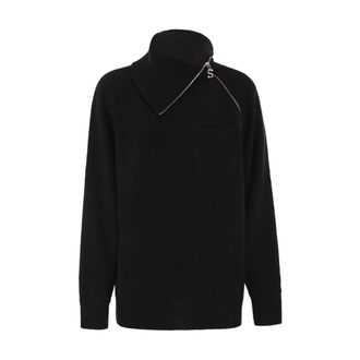 Sportmax Homme, Pulls, Noir, Taille: XS Salpa Sweater