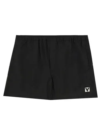 Valentino Polyamide Boxer Swimsuit - Black