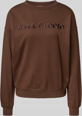 Smith & Soul Sweatshirt mit Statement-Stitching Modell SOUL STUDIO