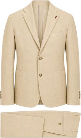 Mulish Homme, Costumes, Beige, Taille: XL Double Breasted Suit