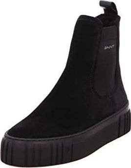 GANT Femme Snowmont Chelsea Boot Botte de Neige, Noir, 40 EU