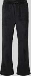 HUGO BOSS Regular Fit Sweathose mit Seitenschlitz
