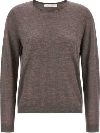 Co Pull Col Rond - Marron