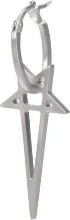 Rick Owens Single Earring Pentagram