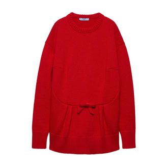 Prada Prada Pullover - - Knitwear - Damen - Rot - XS