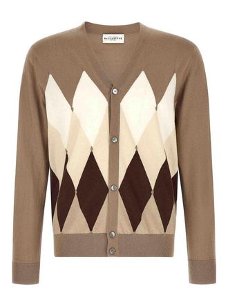 Ballantyne Cardigan - Marron