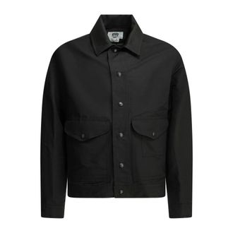 Junya Watanabe Overshirt mit aufgesetzten Taschen - - Jackets - Herren - Schwarzk - M