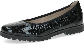 Caprice 9-22151-45 Ballerines pour Femme - Noir Croco - Taille 42 EU, Black Croco., 42 EU