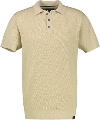 Lerros Poloshirt mit Strick-Struktur