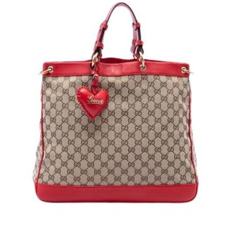 Gucci Pre-owned Canvas Satchel - - Pre-owned - Damen - Mehrfarbig - ONE SIZE