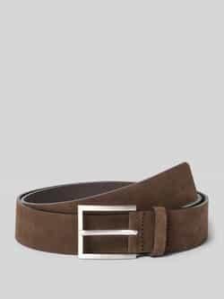 HUGO BOSS G&uuml;rtel aus Veloursleder Modell MIRTO