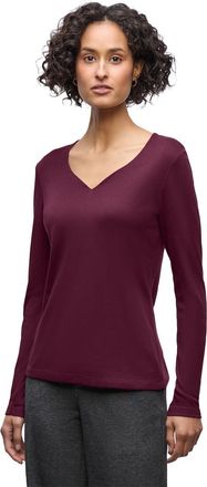 Street One Damen Shirt mit Herzausschnitt