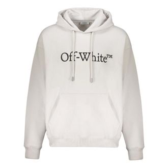 Off-white Homme, Sweatshirts et sweats &agrave; capuche, Blanc, Taille: XL SweaT-shirt &agrave; capuche