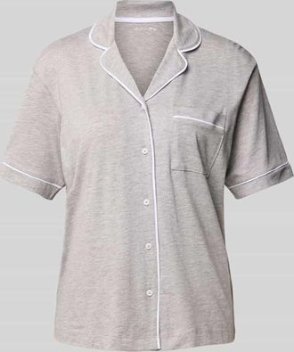 Christian Berg Pyjama-Oberteil mit Knopfleiste