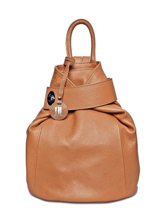 Anna Luchini Braun Rindsledertasche