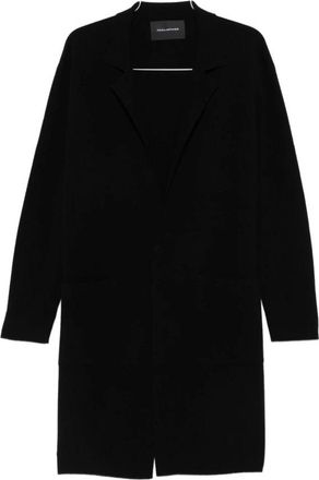 Tagliatore Mantel mit Knopfleiste - - Knitwear - Herren - Schwarzk - M