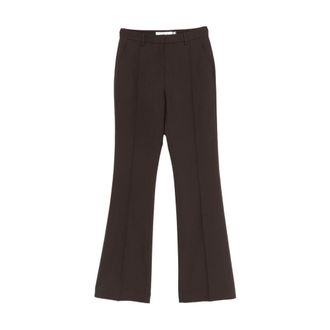 Aya Muse Wide Hosen - - Trousers - Damen - Braun - S