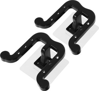 BESPORTBLE NUOBESTY 2 Stück Teiliges Wand schuhregal ohne Bohren Rutschfester Hausschuhhalter mit Ablagefunktion Platzsparend Selbstklebend für Badezimmer und Fl