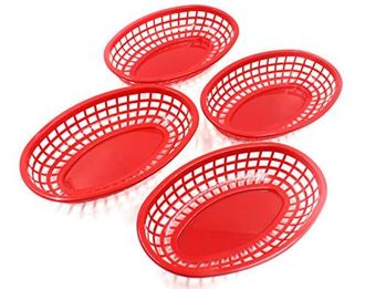 Fackelmann Fackelmann 39236 Mehrzweckkorb, Polypropylen, Rot