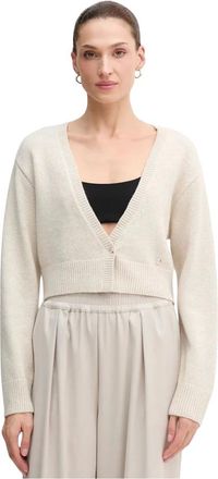 Oui Damen, Strickwaren, Beige, XSGr&ouml;&szlig;e