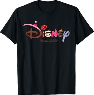 Disney Logo Sweet Treat Hearts Trip Matching Vacation 2026 T-Shirt