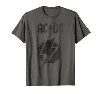 AC/DC Offizielles AC/DC Blitz Rock Musik Band T-Shirt