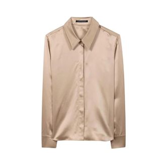 Luisa Cerano 0716 Bluse - - Blouses & Shirts - Damen - Beige - M
