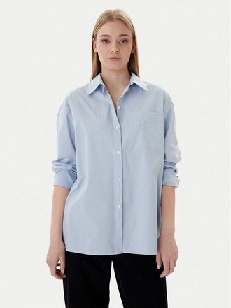 Calvin Klein Jeans Hemd LV047C143G Grau Relaxed Fit