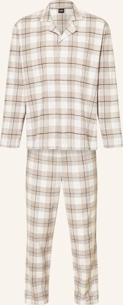 HUGO BOSS Schlafanzug Holiday beige