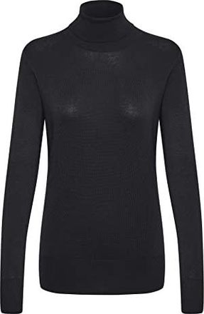 Kaffe Kaffe Astrid Roll Neck-Min 2 Pull, Noir (Black Deep 50600), 38 (Taille Fabricant: M) Femme