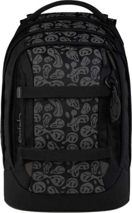 Satch Femme, Sacs, Noir, Taille: ONE Size Blurry Faces Pack 30L