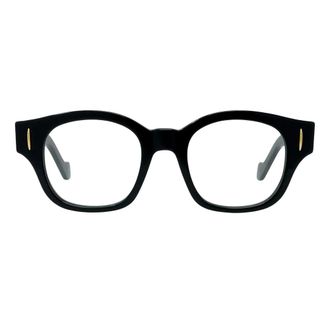 Loewe Femme, Accessoires, Noir, Taille: ONE Size Rounded Eyeglasses