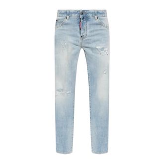 Dsquared2 Femme, Jeans, Bleu, Taille: 44 FR Teddy Jeans
