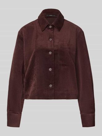 someday Regular Fit Cordbluse mit Stretch-Anteil