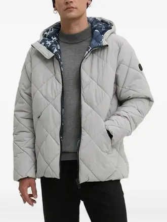 Desigual doudoune réversible à losanges - Gris