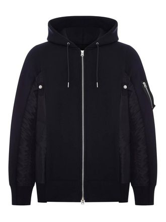 sacai Sweatshirt - Schwarz