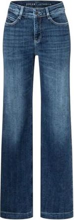 Mac Jeans Mac Dream Wide Authentic 5439-90-0358L Jean 5 poches pour femme, bleu, 42W / 30L