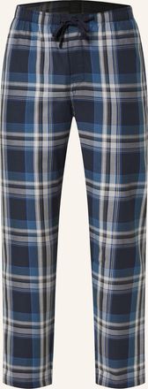 Schiesser Schlafhose Mix+Relax blau