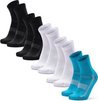 Danish Endurance Expert Pro Sportsocken, Halbhohe Trainingssocken, Funktionssocken, Schwei&szlig;ableitend & Atmungsaktiv, Unisex, Damen & Herren, 3 oder 5 Paar
