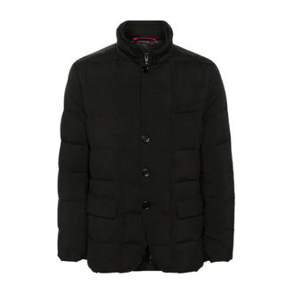Fay Double Front Daunenjacke - - Jackets - Herren - Schwarzk - L
