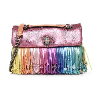 Kurt Geiger Femme, Sacs, Multicolore, Taille: ONE Size Kensington Fringe Bag