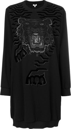 Kenzo Tiger jumper dress - Noir