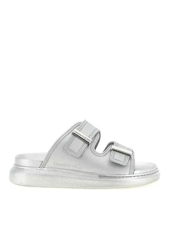 Alexander McQueen Sandalen - Silber
