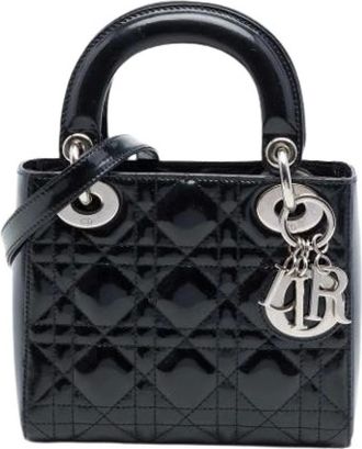 Dior Pre-owned Lady Dior - Femme - Pre-owned - Noir - Taille: ONE Size