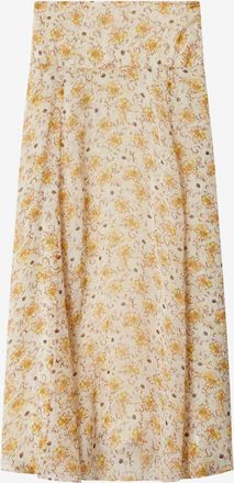 Isabel Marant Jupe Fran - Femme - Clair Jaune-&eacute;cru - Taille34 - Marant &Eacute;toile