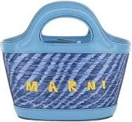 Marni Femme, Sacs, Bleu, Taille: ONE Size Borsa Tropicalia