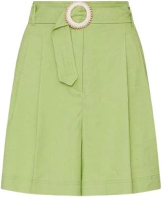 Marella Femme, Shorts, Vert, Taille: 38 FR Cascata Shorts